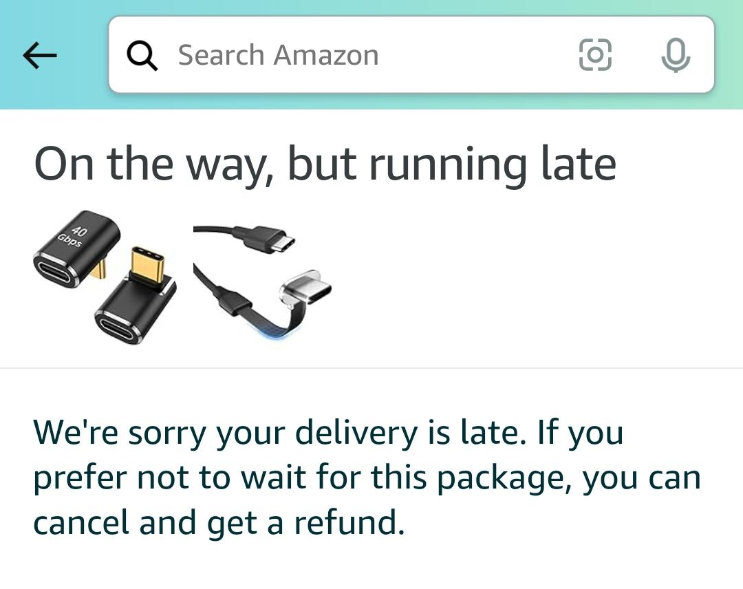 On The Way, But Running Late Meaning On Amazon - Eride Corner